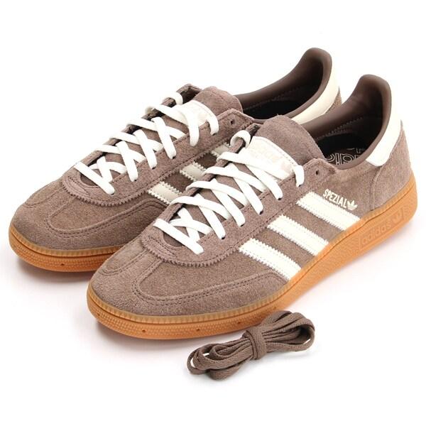 型番：IF6490ブランド：アディダス オリジナルス商品名：adidas Originals/HANDBALL SPEZIAL W/ハンドボール スペツィアルカラー：アースストレータ/オフホワイト/ガム