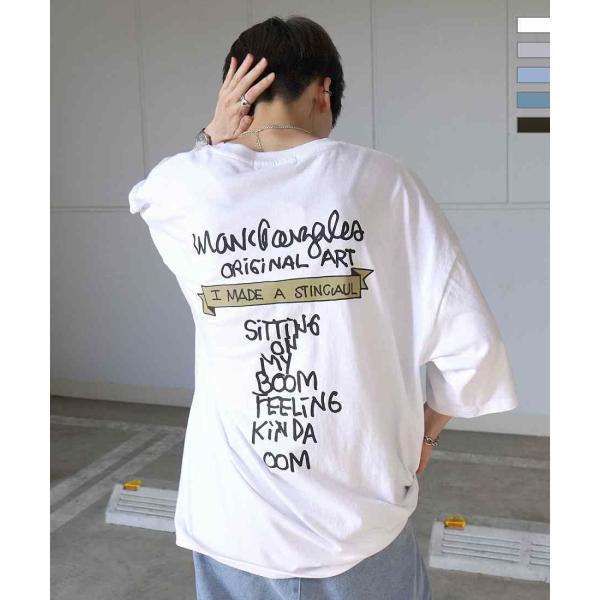 型番：SF2322925ブランド：マーク・ゴンザレス商品名：MARK GONZALES ARTWORK COLLECTION バックプリント Tシャツカラー：ベージュ/ブラック/ホワイト/ミント/サックス