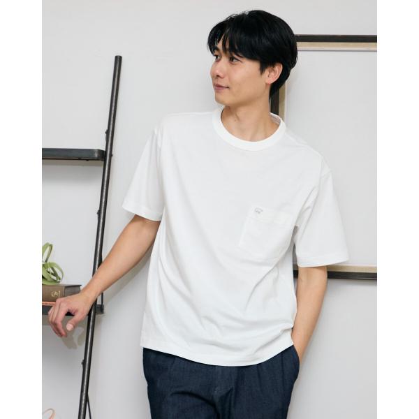 型番：314R3533ブランド：ゴールデンベア商品名：【新聞広告掲載商品】オーガニックコットンTシャツカラー：アイボリー/チャコールグレー/ブラウン/スモーキーグリーン