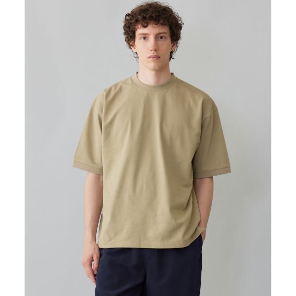 型番：KKUOCM0328ブランド：アンフィーロ商品名：PLAX カノコ TEE [24年春夏商品]カラー：スモーキーグリーン/ネイビー