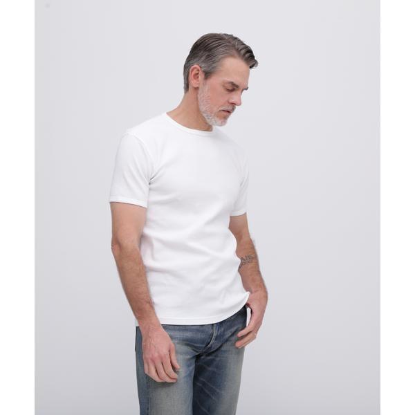 型番：7835934009ブランド：アヴィレックス商品名：《DAILY／デイリー》MINI WAFFLE S／S CREW NECK T-SHIRT／ミニワッカラー：ブラック/グレー/ホワイト