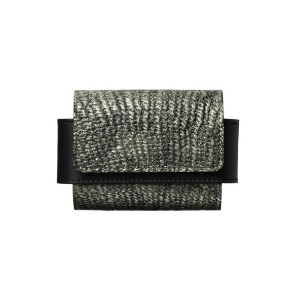 型番：70941810ブランド：ヒロコ ハヤシ商品名：DAMASCO（ダマスコ）両面カードケースカラー：ライトグレー（００５）/シルバー（００６）