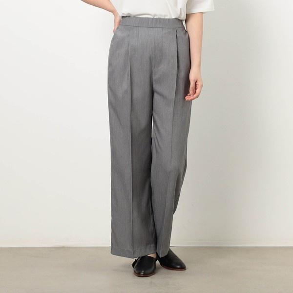 型番：5268-5020ブランド：ニコルホワイト商品名：【WALDO】ライトストレートパンツカラー：19ライトグレー/49ブラック