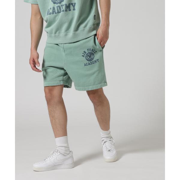 型番：7835113008ブランド：アヴィレックス商品名：SWEAT SHORTS ”USAFA” ／ スウェットショートパンツ”USAFA” ／ AVIREカラー：ピンク/チャコール/ミント9