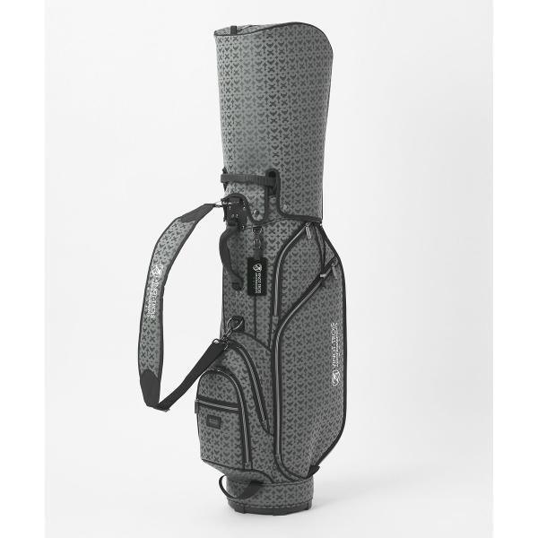 型番：BO1PGM0201ブランド：23区GOLF商品名：【UNISEX】モノグラムライトキャディバッグ　ベテランゴルファーにもおすすめなモダンデザインカラー：ブラック系5