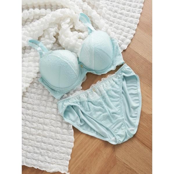 型番：25221691213ブランド：リジェイ＆スプル商品名：[D85-I95］フローラルレースブラ＆ショーツ(モールドカップ)カラー：黄緑