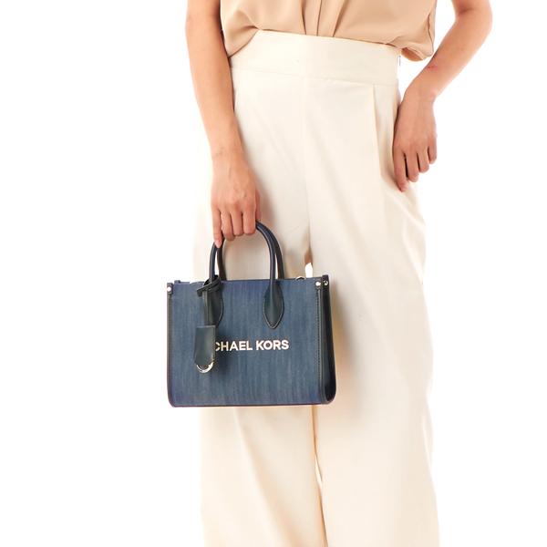 型番：35T5S7ZC1C461ブランド：マイケル・コース商品名：MIRELLA トップジップ ショッパー クロスボディカラー：デニム