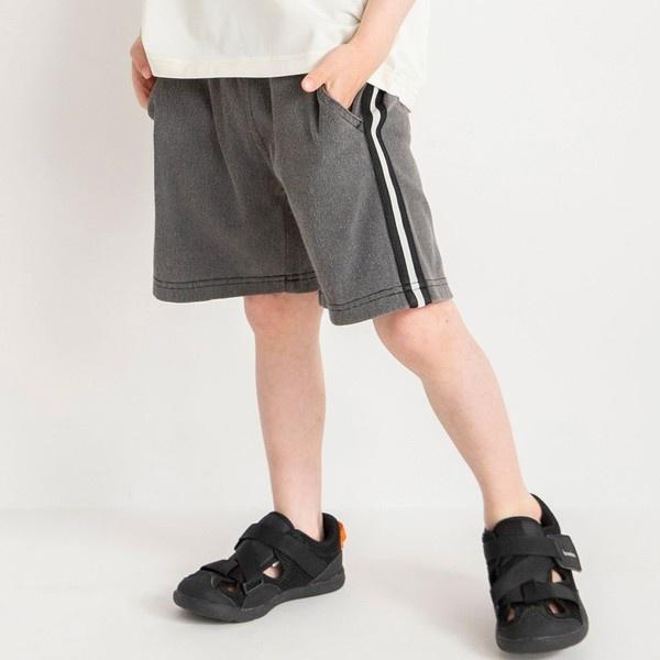 型番：11-5241-409ブランド：ブランシェス商品名：【サイドライン入り】ハーフパンツカラー：ブルー/グレー