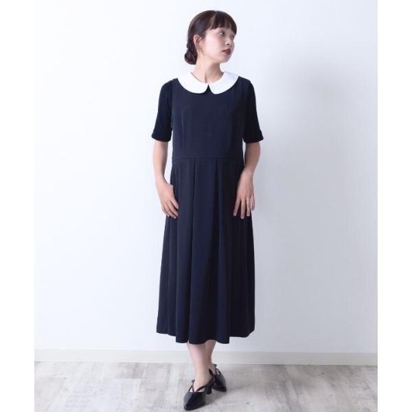 型番：SO-18104ブランド：スウィートマミー商品名：ノースリーブ タック ワンピース オフィス [マタニティ 産前産後]カラー：ネイビー/ブラック