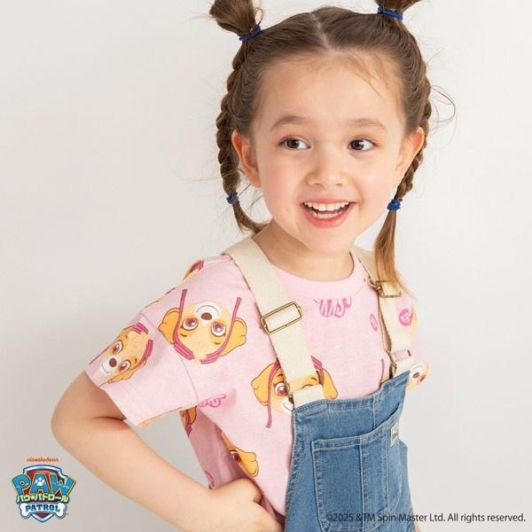 型番：11-5506-509ブランド：ブランシェス商品名：【PAW PATOROL（パウ・パトロール）】総柄プリント半袖Tシャツカラー：アイボリー/ピンク