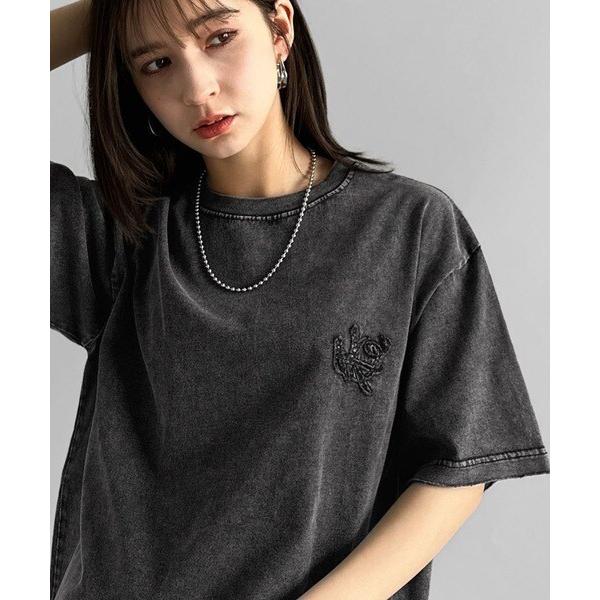 型番：CO1150019ブランド：クラシカルエルフ商品名：Snow Powder Washed 100% Cotton Vintage T-ShirtTシャツカラー：チャコール