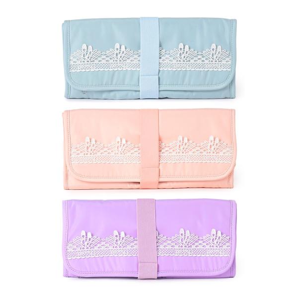 型番：270407-0402-51ブランド：チャコット商品名：ポワントレースロールケースカラー：アイリス/ベビーブルー/サーモンピンク