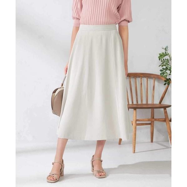 型番：K2HHA34059ブランド：アー・ヴェ・ヴェ商品名：【洗える】ドライタッチフレアスカートカラー：グレージュ/ブラック