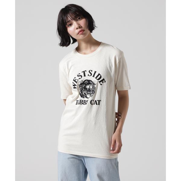 型番：7815235701ブランド：ビーバー商品名：MIXTA／ミクスタ　CREW NECK TABBY　Tシャツカラー：ナチュラル4