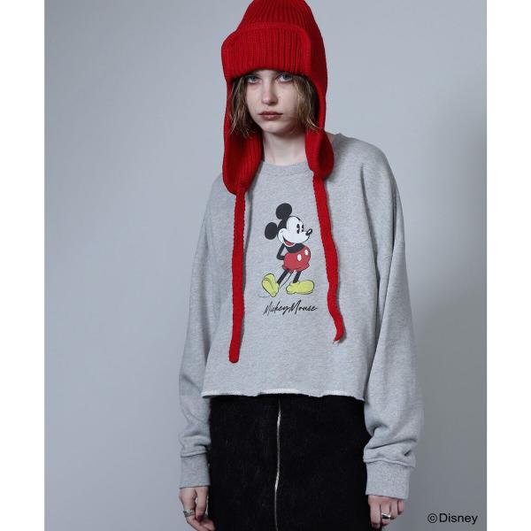 型番：202244013008ブランド：ローズバッド商品名：standing/MICKEY MOUSE/sweatカラー：WHITE/GREY/RED