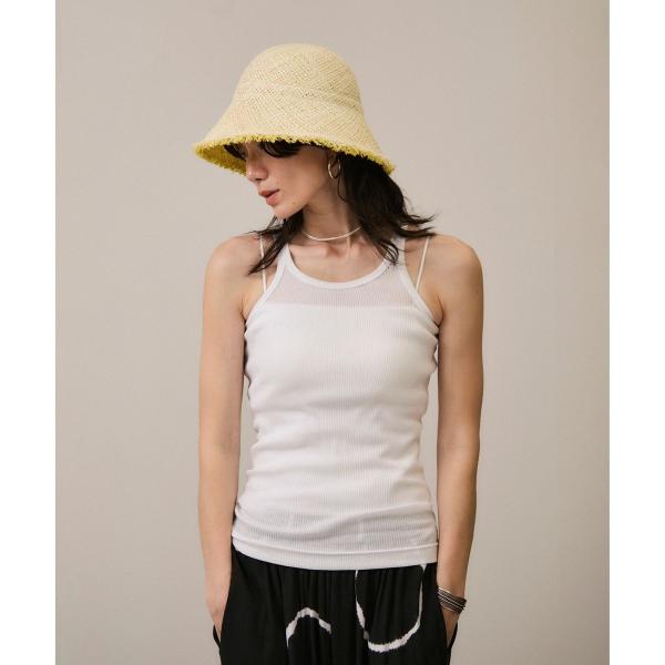 型番：SBF55110ブランド：サロン アダム エ ロペ商品名：【gicipi（ジチピ）】TURCHESE リブタンクカラー：ブラック(01)/ホワイト(10)