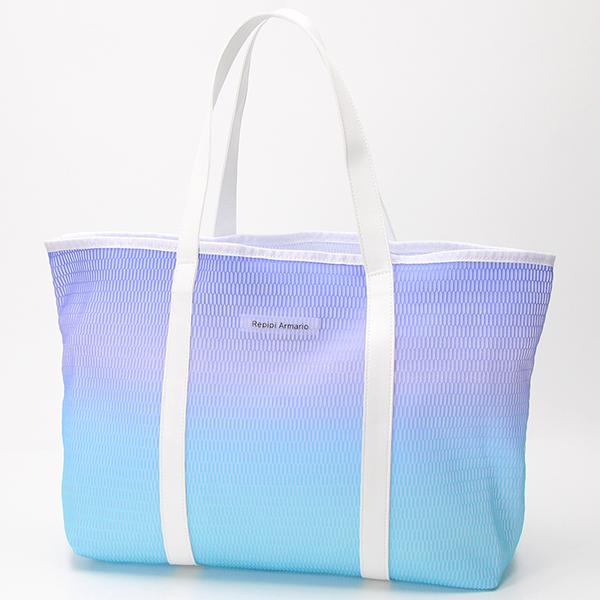 型番：125546ブランド：レピピ アルマリオ商品名：REPIPI メッシュグラデトートバッグカラー：BL/PPL