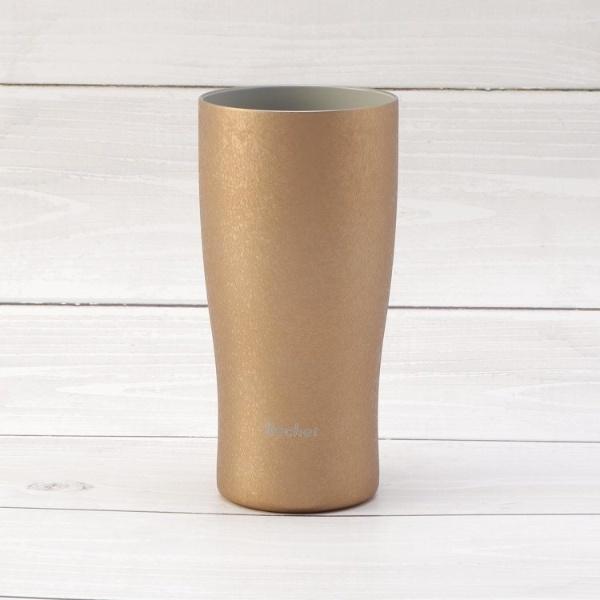 型番：41032254ブランド：ワンズテラス商品名：Becher セラミックピルスナー 420mlカラー：ゴールド（９０７）/ブラック（９１９）/シャンパン（９０６）