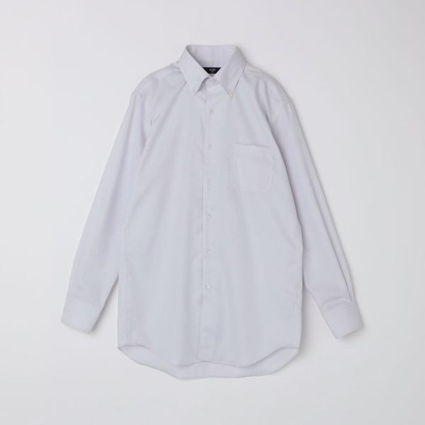 型番：211110220ブランド：シップス カラーズ商品名：SHIPS Colors:イージーケア Deo-Papi(R) イタリアン ボタンダウン シャツカラー：ホワイト/ライトグレー/ネイビー