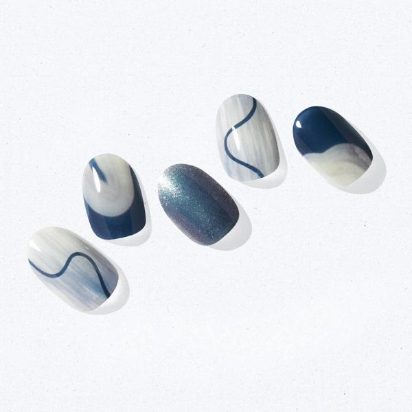 型番：8809840148703ブランド：オホーラ商品名：ohoraネイルシールND-092-J N Navy Touch(韓国コスメ)カラー：**