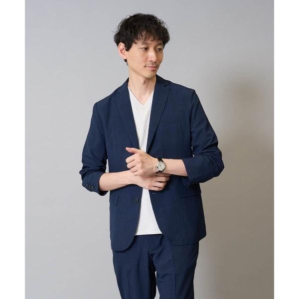 型番：KHJHA79119ブランド：アー・ヴェ・ヴェ商品名：【イージーケア/接触冷感】リライトテーラードジャケット【吸水速乾/UVカット/ストレッチ】〈ON/Oカラー：ネイビー/ダークグレー