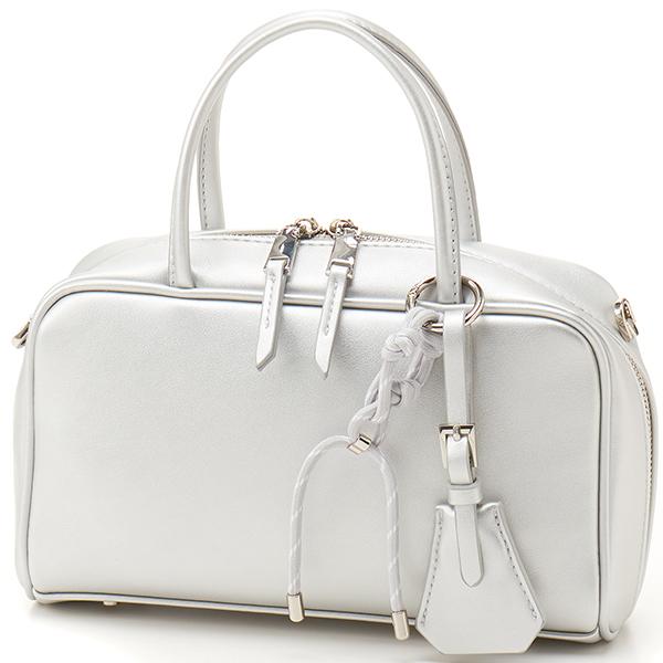 型番：10-00-02970ブランド：カシュカシュ商品名：【non-no 1・2月合併号掲載】カシュカシュ cachecache / チャーム付横長ボストンカラー：シルバー/オーク/ワイン/キャメル/レオパード/ブラック