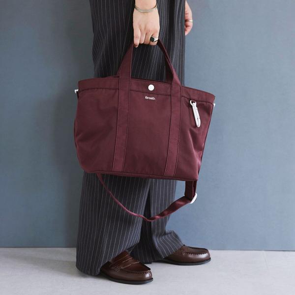 型番：503086030925ブランド：トプカピ商品名：【Breath TOPKAPI】CHILLGO 保冷バッグ付き ナイロン トートバッグ M / 撥水カラー：ベージュ/ネイビー/ボルドー/ブラック系/ブラック