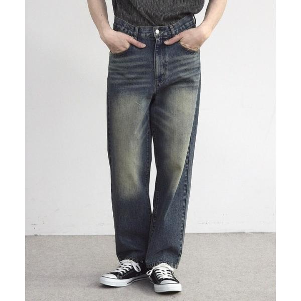 型番：M0552FP246ブランド：ラトルトラップ商品名：11.5oz　5ポケットルーズストレートパンツカラー：ブルー/ライトブルー/ブラック