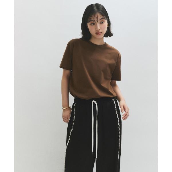 型番：GAM05460ブランド：アダムエロペ商品名：ROYAL OG Tシャツカラー：ホワイト(10)/ブラウン系(22)