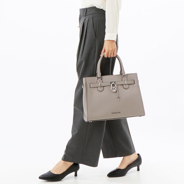 型番：35S3SHMS6L35ブランド：マイケル・コース商品名：HAMILTON MD SATCHEL サッチェルカラー：パールグレー