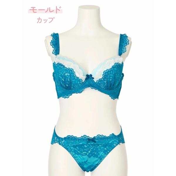 型番：25221701335ブランド：リジェイ＆スプル商品名：[D85-I95］ドーリーレースブラ＆ショーツ(モールドカップ)カラー：ベージュ/青