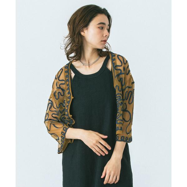 型番：202252014004ブランド：ローズバッド商品名：EMBROIDARY SHIRTカラー：WHITE/BROWN