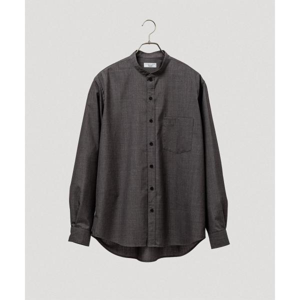 型番：GMG15010ブランド：アダムエロペ商品名：【NIKKE】バンドカラー シャツカラー：ブラック(01)/チャコール(06)/ネイビー(40)