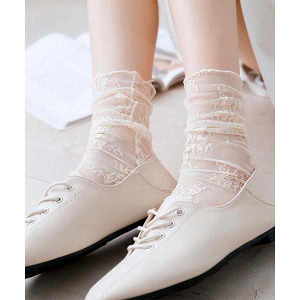 型番：YJlmd13aブランド：アイモハ商品名：[2025 MOSOX NEW COLLECTION]花柄レースソックスカラー：ブラック/ホワイト/オフホワイト