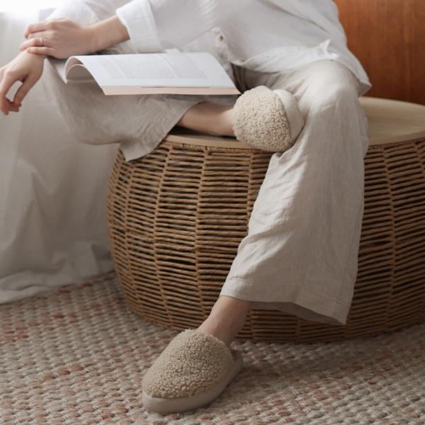 型番：W13205ブランド：エミュオーストラリア商品名：【EMU】エミュ 25秋冬新作  Starleyカラー：グレー/ライトベージュ