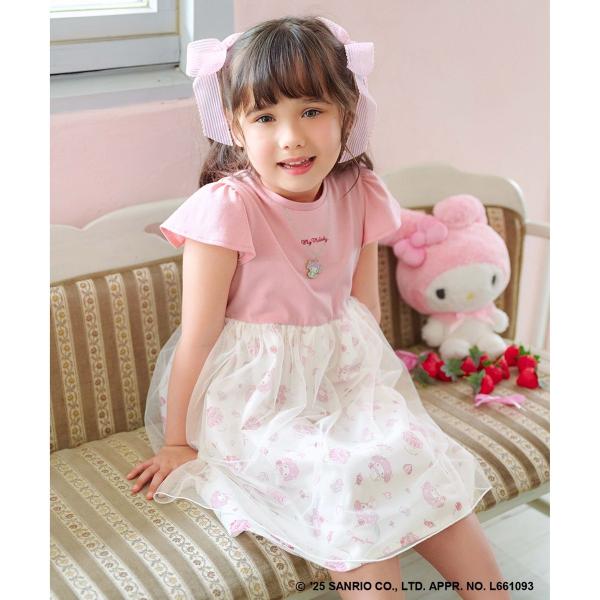 型番：OPFKGM0173ブランド：エニィ商品名：【any FAM ×サンリオキャラクターズ】ネックレス風 ワンピースカラー：マイメロディ×ピンク/シナモロール×オフホワイト/クロミ×ブラック/ポチャッコ×ミント