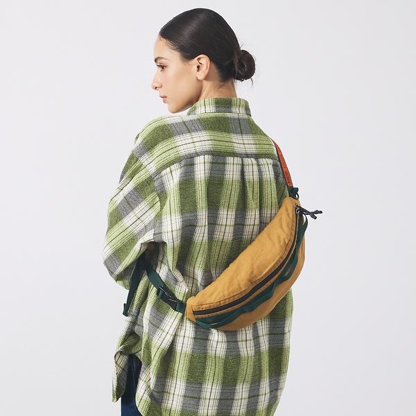 型番：04510054302ブランド：アバハウス商品名：【WEEKEND(ER)/ウィークエンダー】CANVAS FUNNYPACK/ボカラー：ブラック/ブラウン