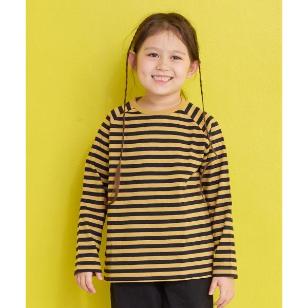 型番：0010352018ブランド：マーキーズ商品名：先染めボーダーカットソーカラー：Ｄ２２ベージュボーダー/Ｂ９２ブラックボーダー/Ｅ３２ライムボーダー/Ｃ２２ブルーボーダー/Ｈ５２パープルボーダー/Ｇ３２ピンクボーダー