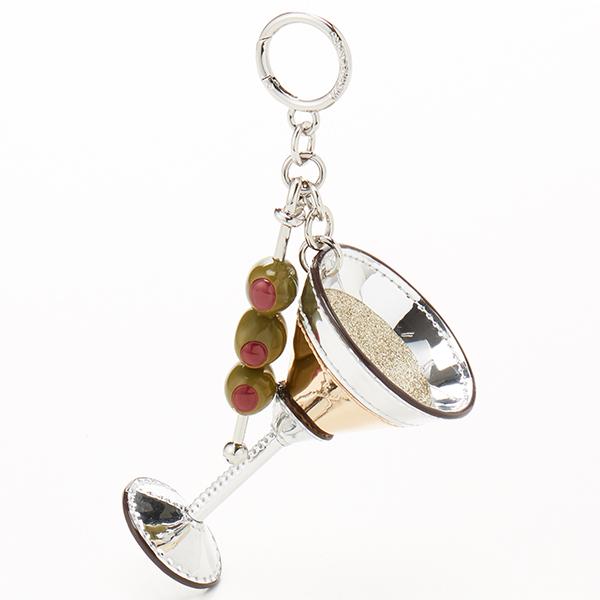 型番：35F5SGFK4M40ブランド：マイケル・コース商品名：GIFTABLES MARTINI KEYFOB キーフォブ/チャームカラー：シルバー