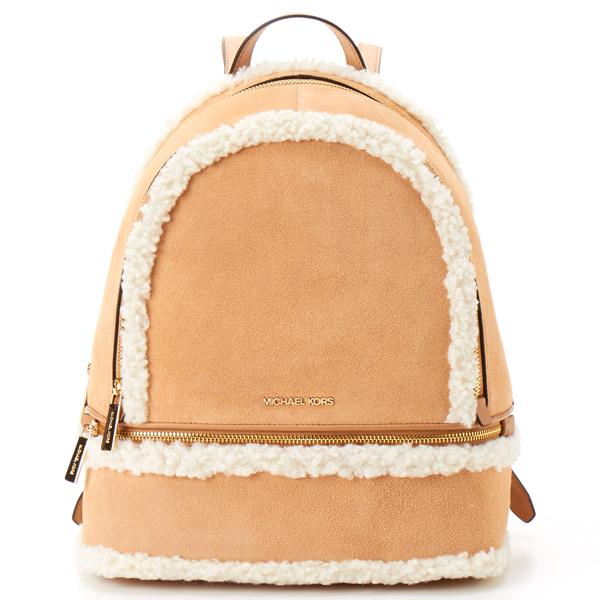 型番：35F5GRAB2S239ブランド：マイケル・コース商品名：RHEA ジップ バックパック ミディアムカラー：ピーナッツ