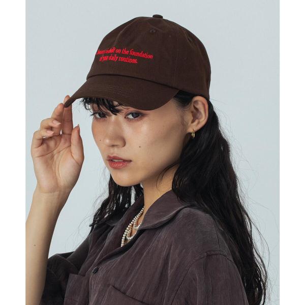 型番：203253051002ブランド：ローズバッド商品名：CREOLME/EMBROIDERY CAPカラー：GREEN/BROWN/PINK