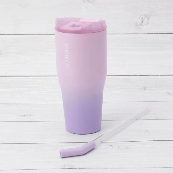 型番：41034882ブランド：ワンズテラス商品名：ANIE 2WAYタンブラー 670mlカラー：グリーン（９２２）/ピンク（９７２）