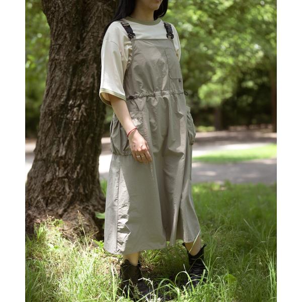 型番：smoAbpslsaブランド：スモア商品名：S'more　Strap Long Skirt with Large Pockets ロングスカートカラー：ベージュ/オフホワイト