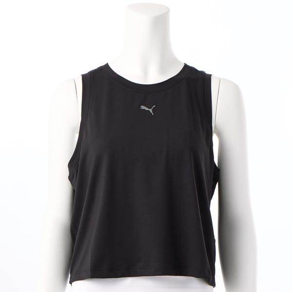 型番：527733ブランド：プーマ商品名：PUMA/プーマ/ウィメンズ トレーニング クラウドスパン SL タンクトップカラー：01　PUMA　BLACK/65　POISED　PINK　H