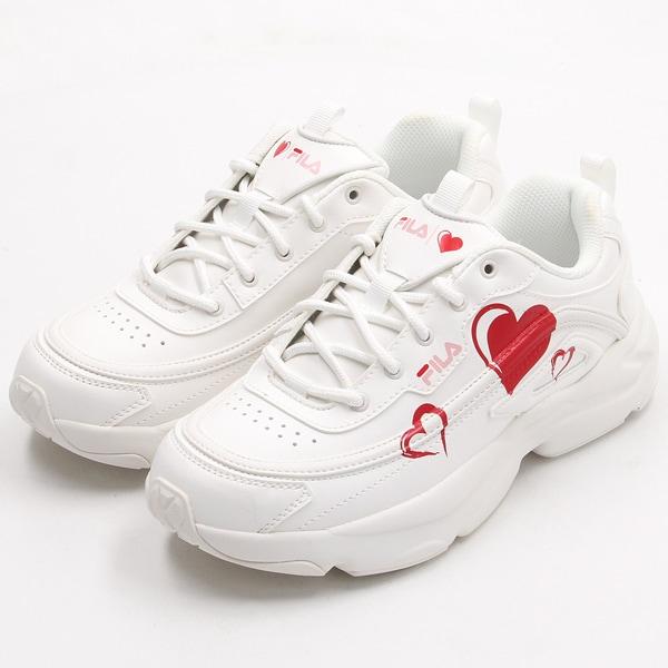 型番：UFW25078ブランド：フィラ商品名：FILA/フィラ/RAYTONA HEARTカラー：127　WHITE/HEART