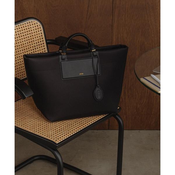 型番：GGX85450ブランド：ロペ商品名：【E'POR】【A4/PC対応・撥水加工・軽量】BOAT BAG Largeカラー：ブラック(01)/キナリ(16)