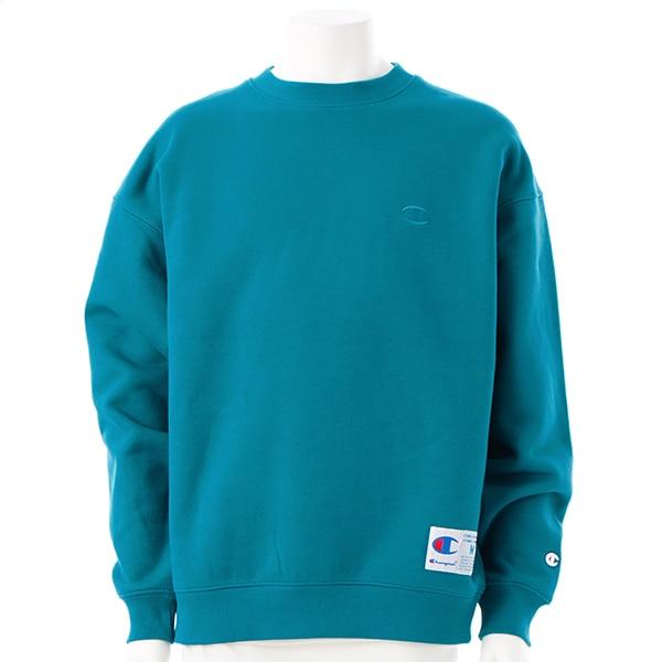 型番：C3-Y034ブランド：チャンピオン商品名：Champion/チャンピオン/CREW NECK SWEATSHIRTカラー：440　ブルーグリーン　　　　　　　