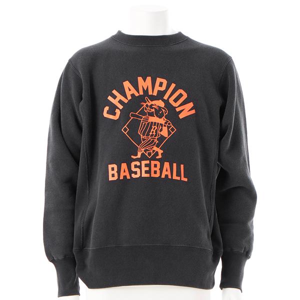 型番：C3-C008ブランド：チャンピオン商品名：Champion/チャンピオン/RW CREW NECK SWEATSHIRTカラー：055　オフブラック　　　　　　　　　/365　ミッドナイトブルー　　　　　