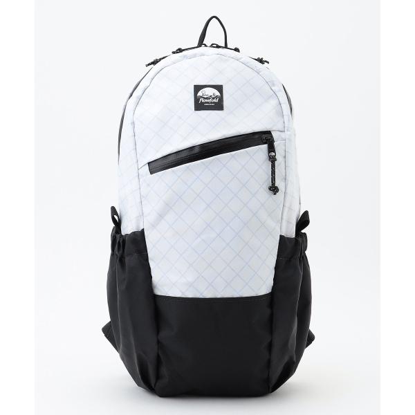 型番：BO1HGW0650ブランド：ジョセフアブード商品名：【リサイクル素材・ハンドメイド生産】flowfold   OPTIMIST BACKPACK 18Lカラー：ホワイト系/ブラック系/パープル系