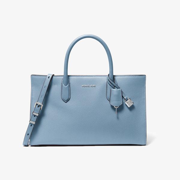 型番：30F4SETS2L407ブランド：マイケル・コース商品名：SCARLETT レザー サッチェル ミディアムカラー：シャンブレー